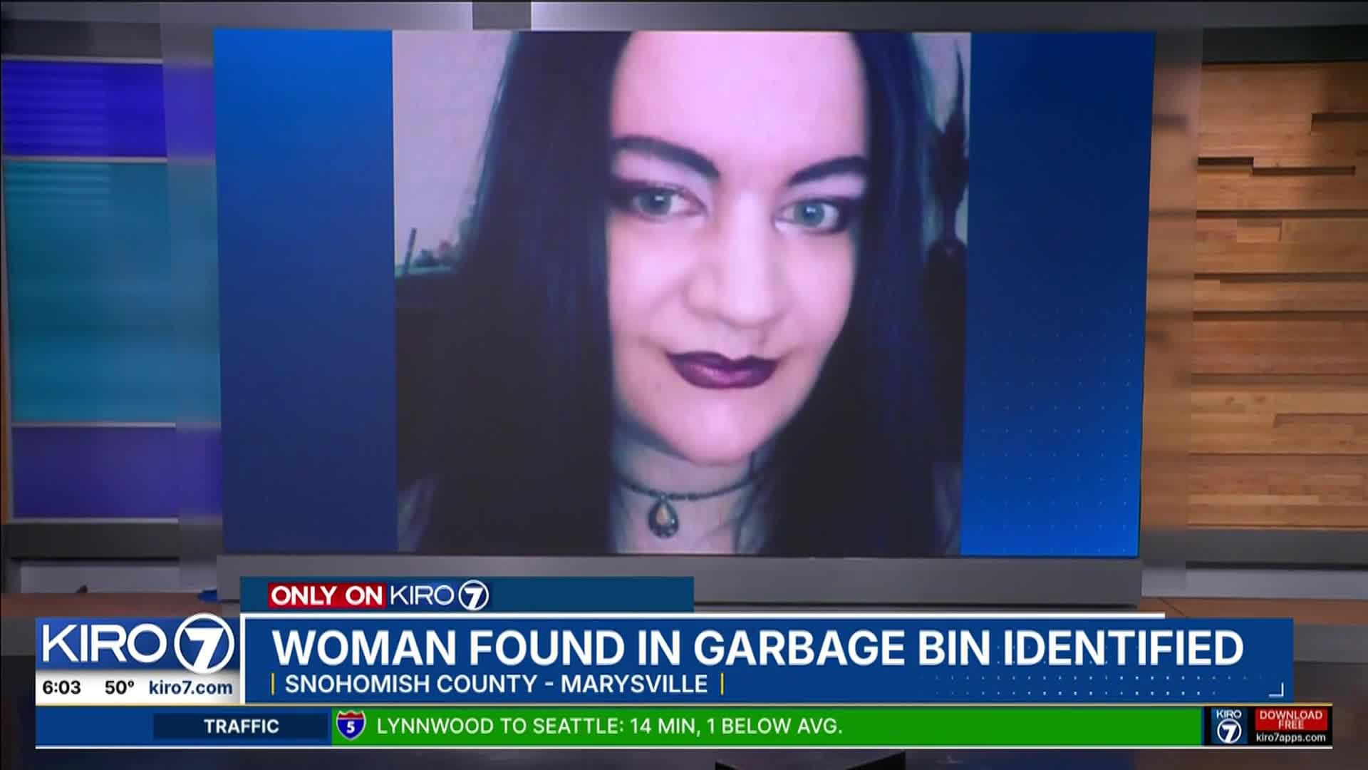 Woman found in Marysville trash bin identified
