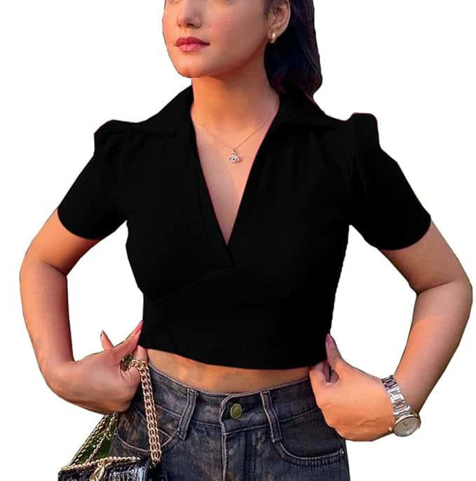 Trendy crop tops for women