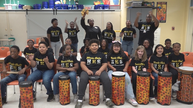 School of the week | Hunt Elementary School drum club teaches teamwork ...