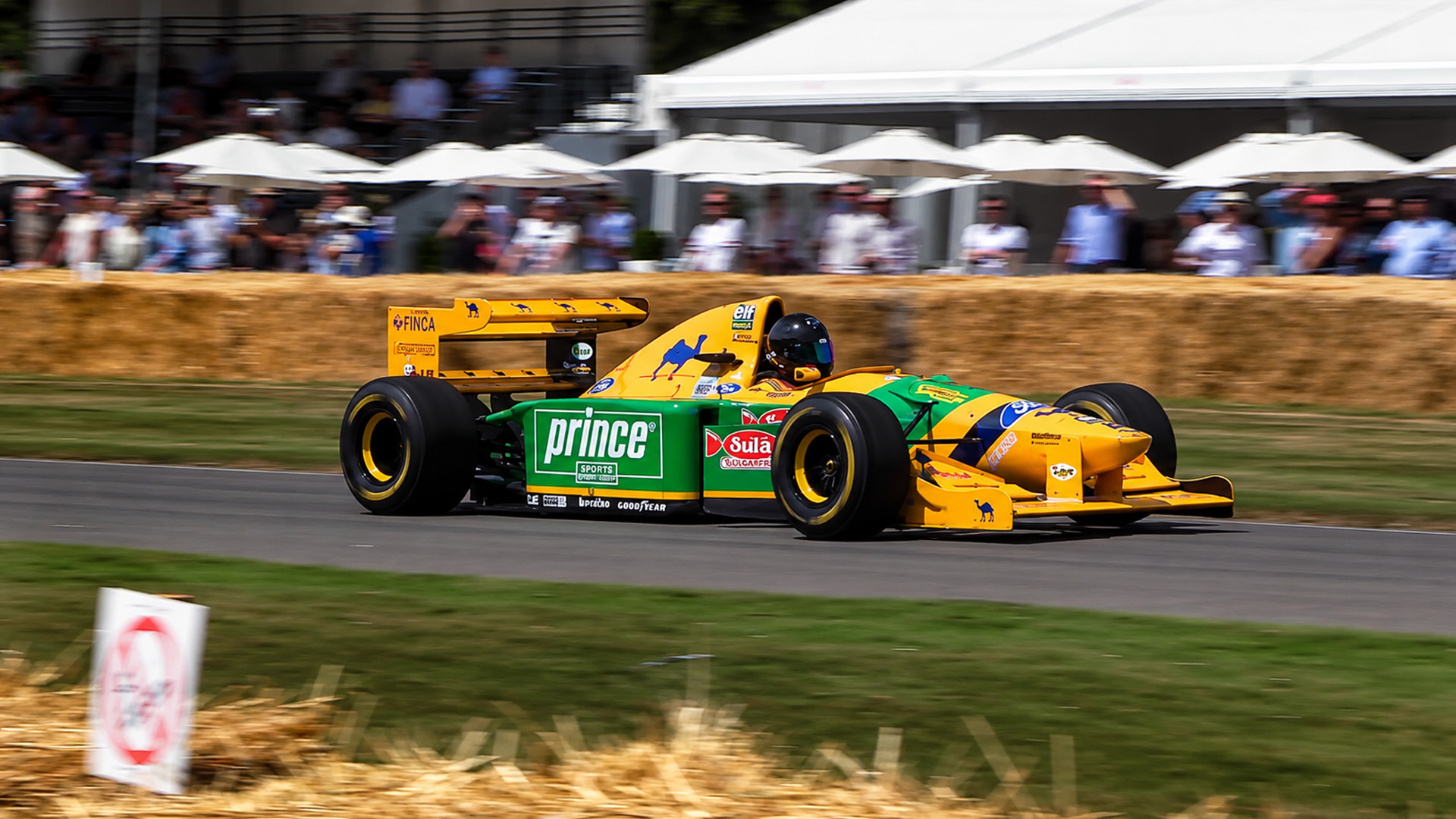Legendary Michael Schumacher F1 car back on track