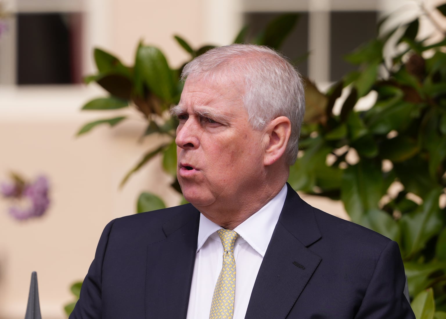 Man denies using threatening behaviour towards Andrew Mountbatten-Windsor