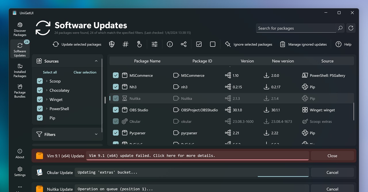 Download da semana: UniGetUI