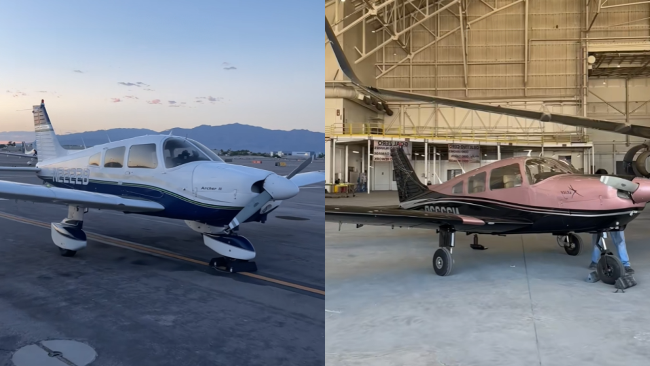 Aircraft transformation: Before and after reveal
