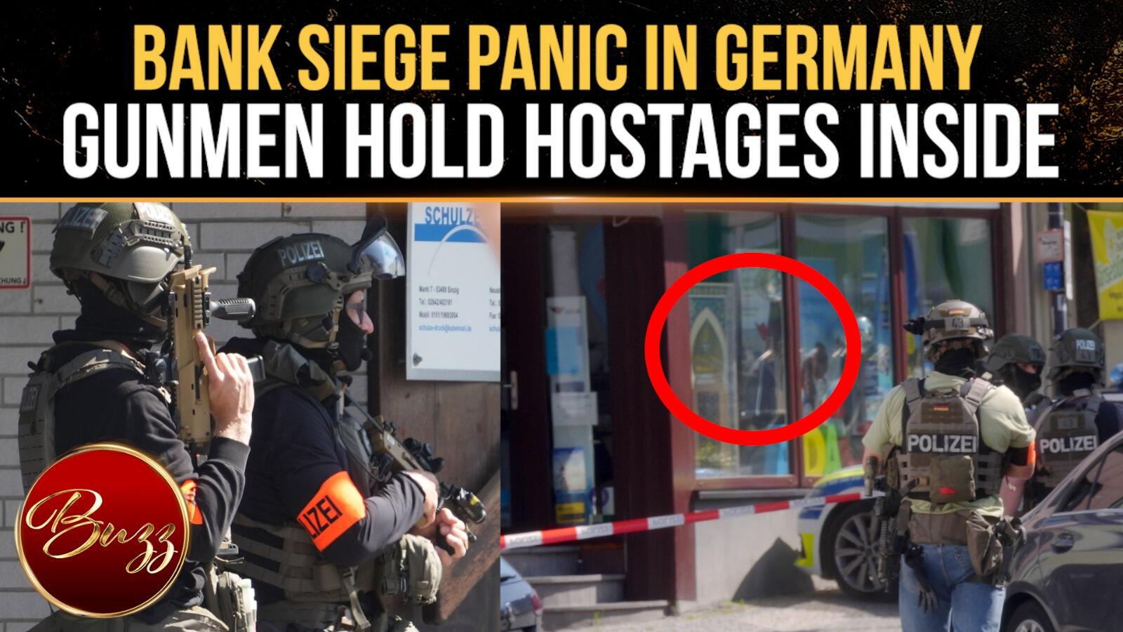 German bank robbery goes full chaos; hostage nightmare explodes in ...