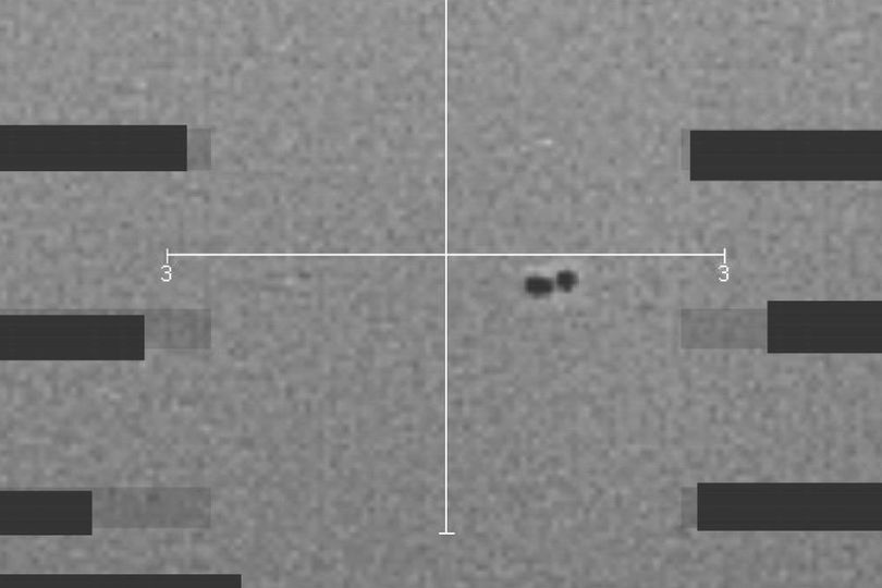Mysterious football-shaped UFO pictured in first Pentagon UFO files drop