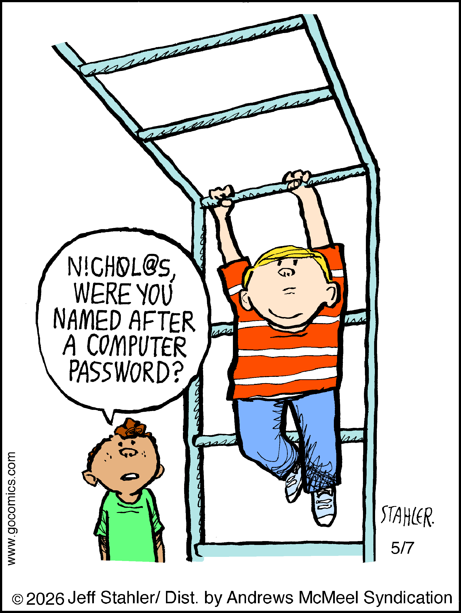 Moderately confused by Jeff Stahler