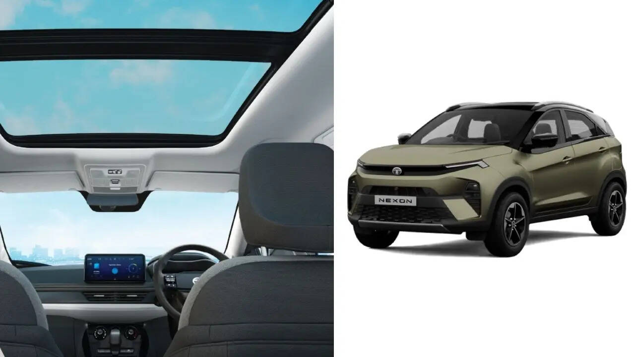 Tata Nexon adds panoramic sunroof under ₹10 lakh