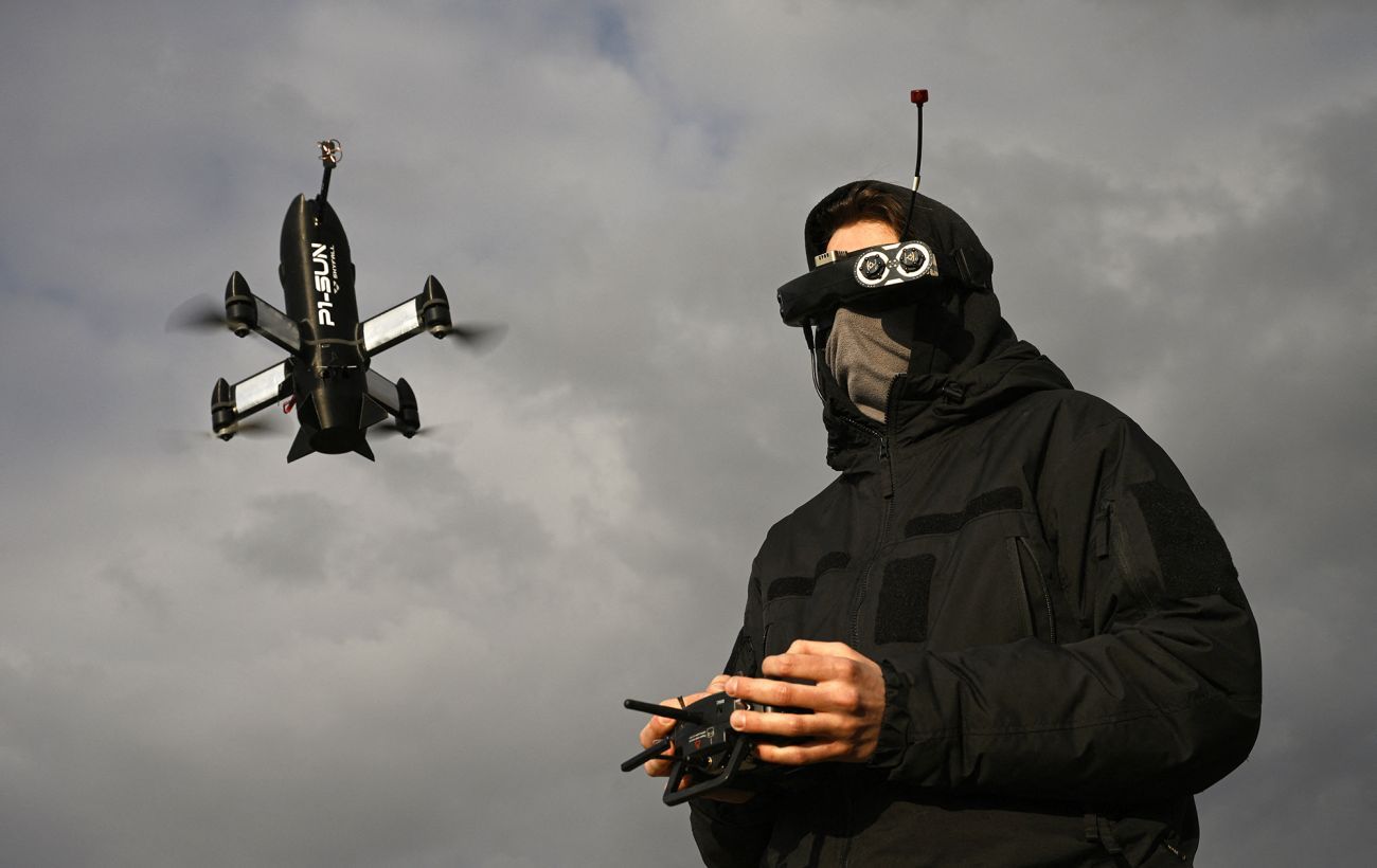 Ukraine destroys Russian Gerbera drones carrying FPV for first time