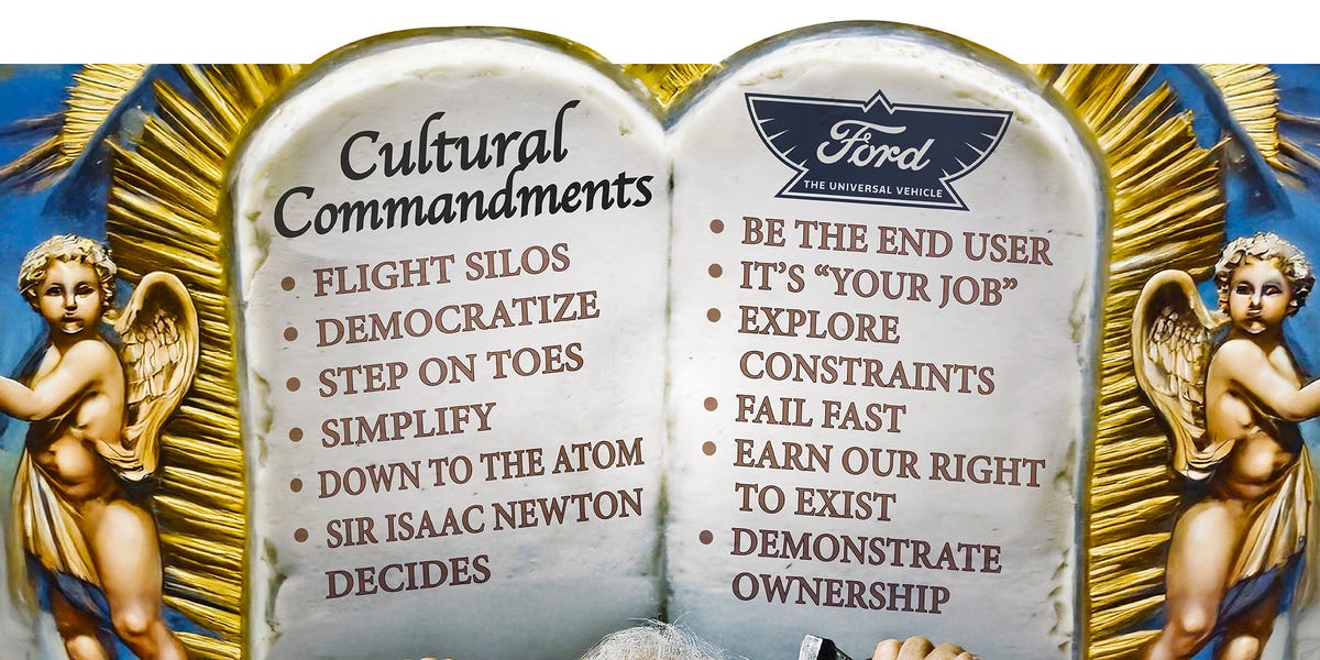 Thou shalt fail fast: Ford’s 12 electrifying EV commandments