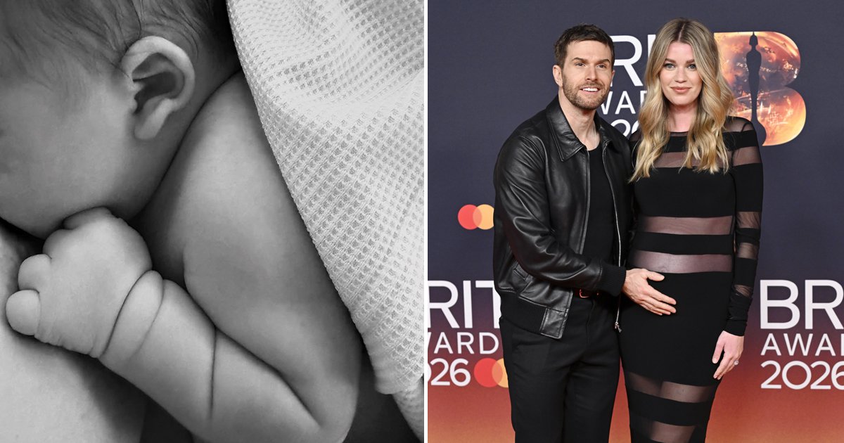 Joel Dommett and wife Hannah announce 'super late' birth of son named Dutch