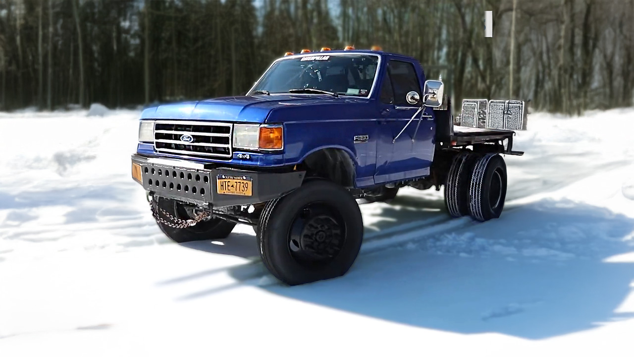 CAT 3126-swapped Ford F-350