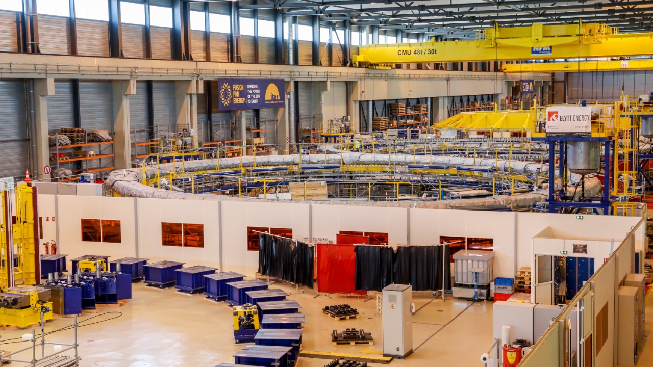 ITER’s 59-foot central solenoid magnet is nearly complete after 15 ...