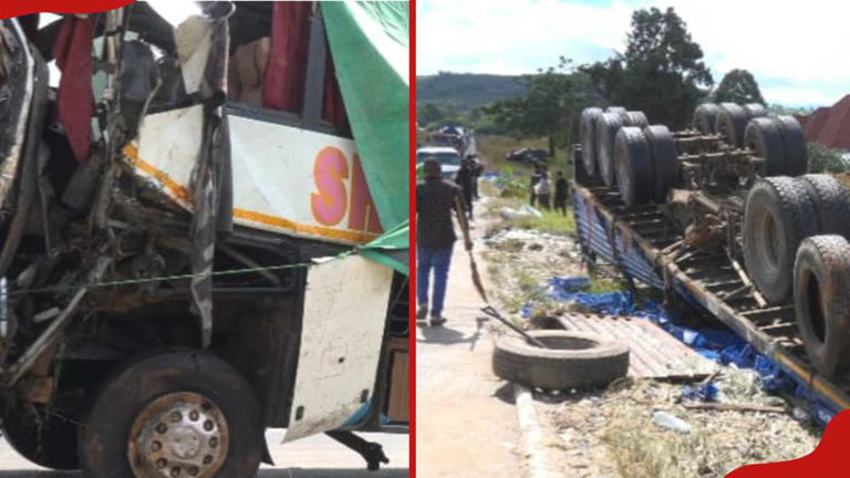 Tanzania: 5 killed, 28 injured after bus collides with lorry carrying ...