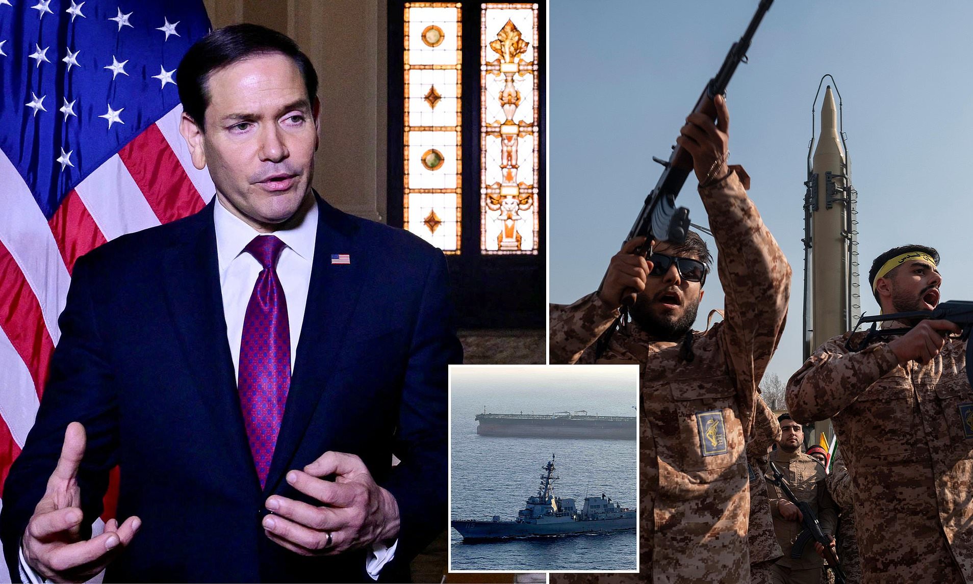 Trump strikes threatening tankers in Hormuz as chilling new red line ...