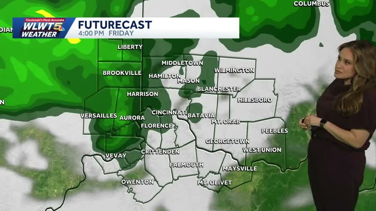 Sunny day today, rain chances over Mother's Day weekend