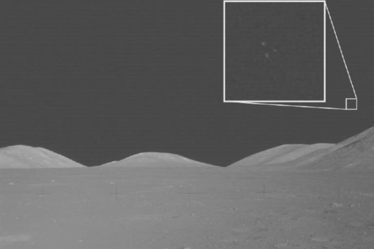 Mysterious UFO seen in Apollo 17 mission photograph taken from the moon ...