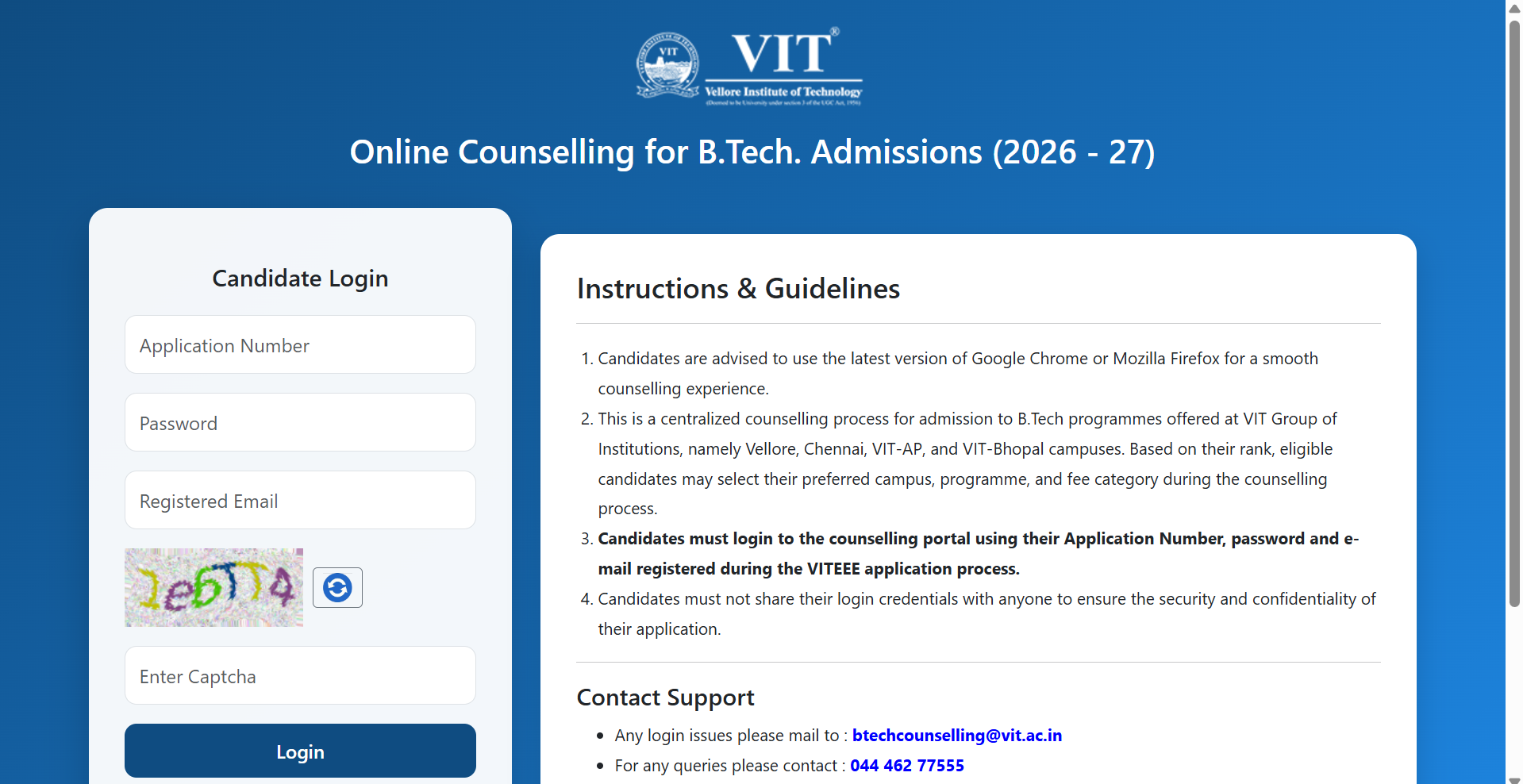 VITEEE result 2026 released at vit.ac.in; direct link to download here