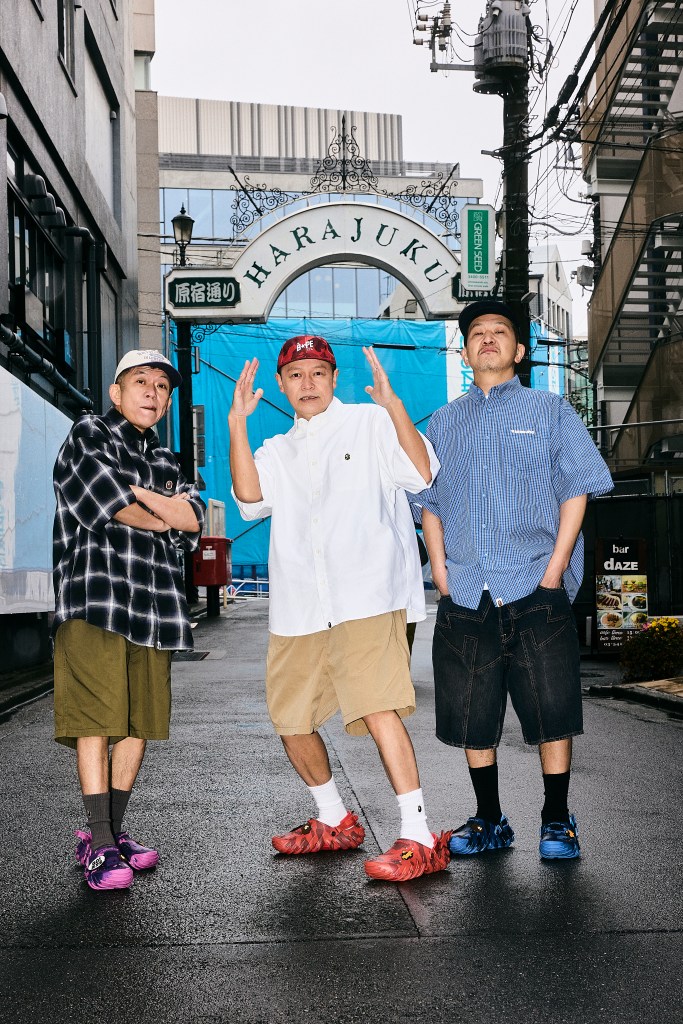 Bape x Crocs return for second collab with color camo Echo RO clogs