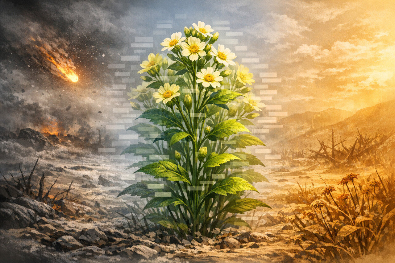 Plants survived the dinosaur-killing asteroid by duplicating genomes ...