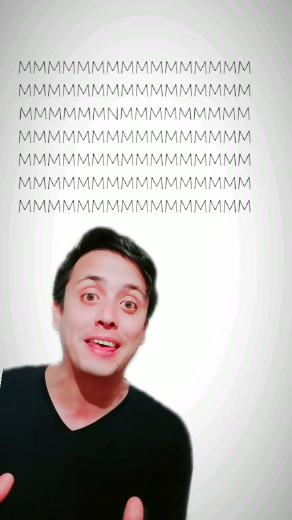 Cuenta conmigo hasta dos y trata de encontrar el error en el patrón