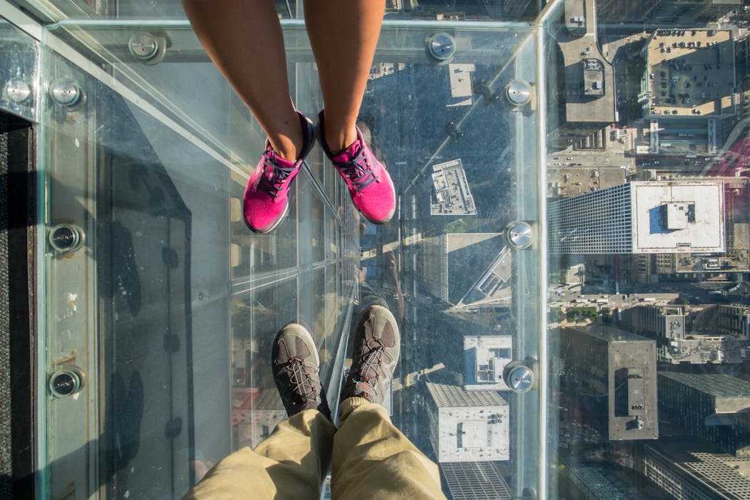 Why do heights make your feet feel strange?