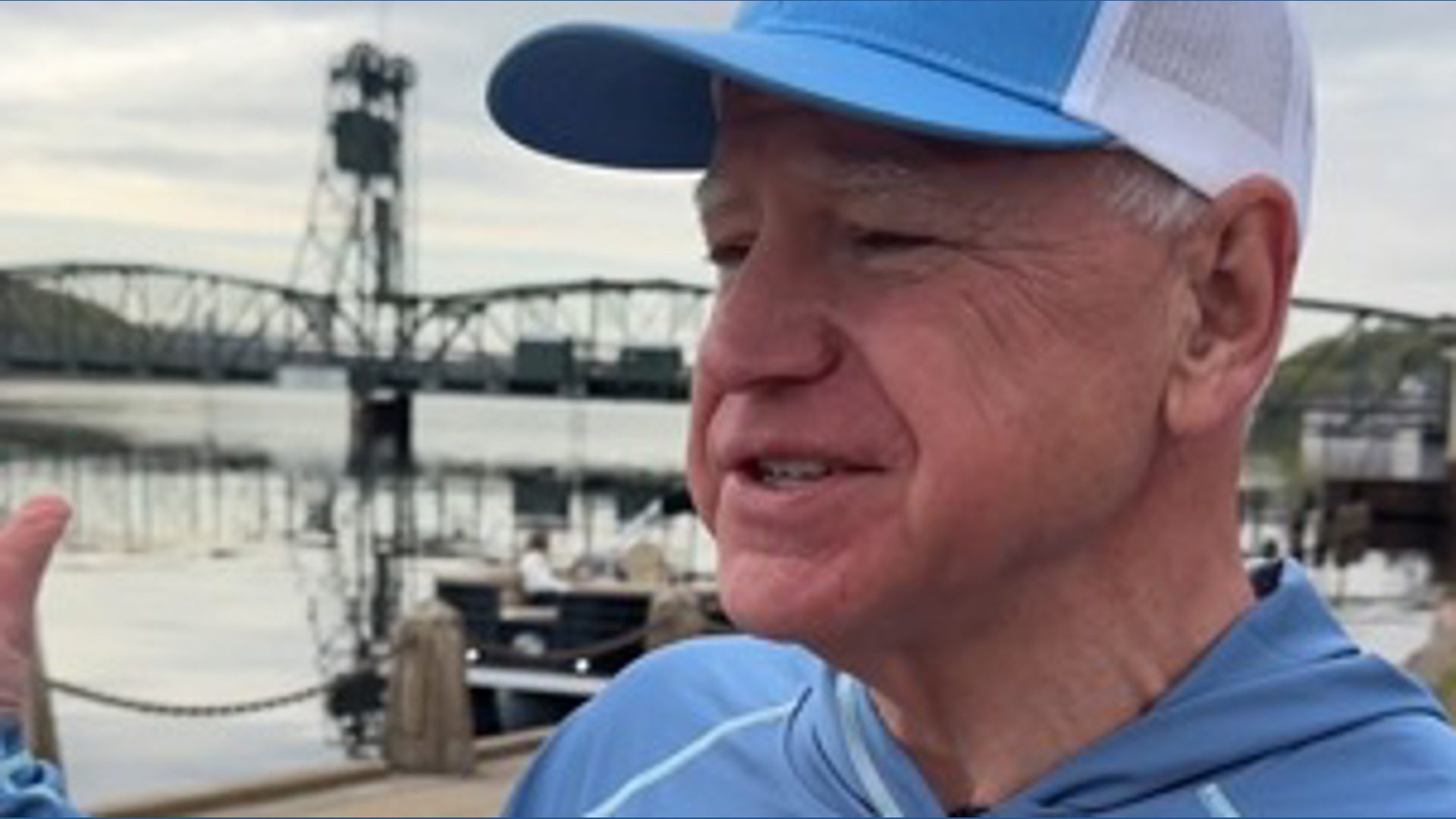 Gov. Walz previews 2026 fishing opener weekend in Stillwater