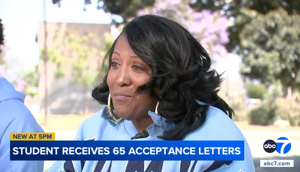 Formerly homeless LA teen gets accepted to 65 colleges as mind-blowing ...