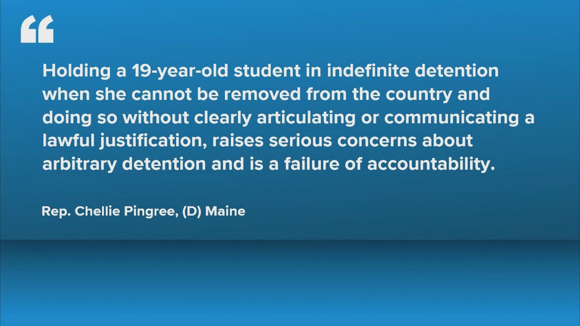 Continuing coverage: Release of Maine teen from Texas ICE detention ...