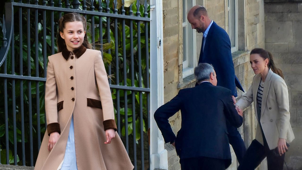 Exclusive: Prince William and Princess Kate brought Charlotte to tour ...