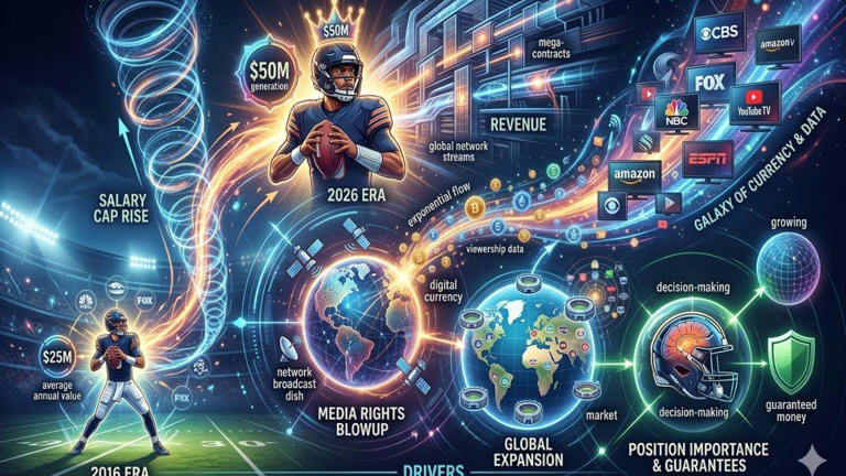The $50 million generation: why NFL quarterbacks are making more money ...