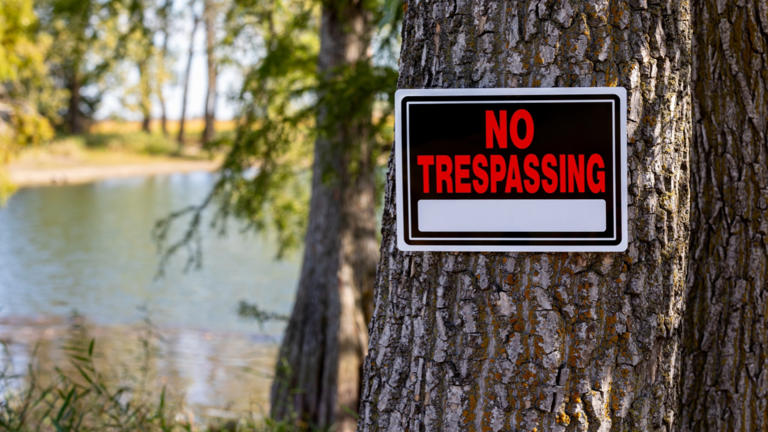 Why warning signs aren’t always enough to stop trespassers