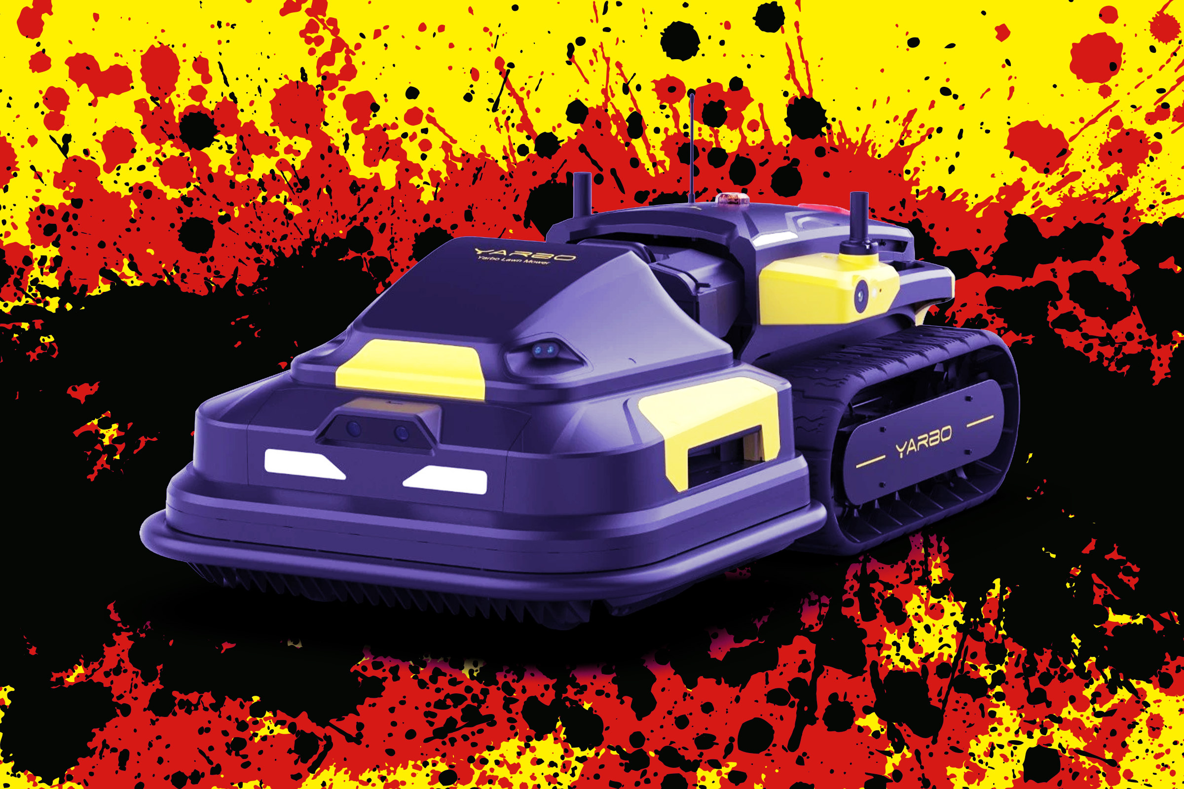 Hacker takes over robot lawnmower, runs over innocent man