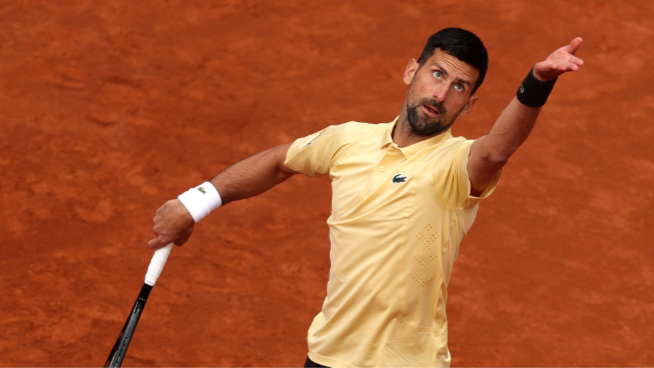 Tennis : ATP - Rome - Novak Djokovic surpris par Dino Prizmic pour son ...