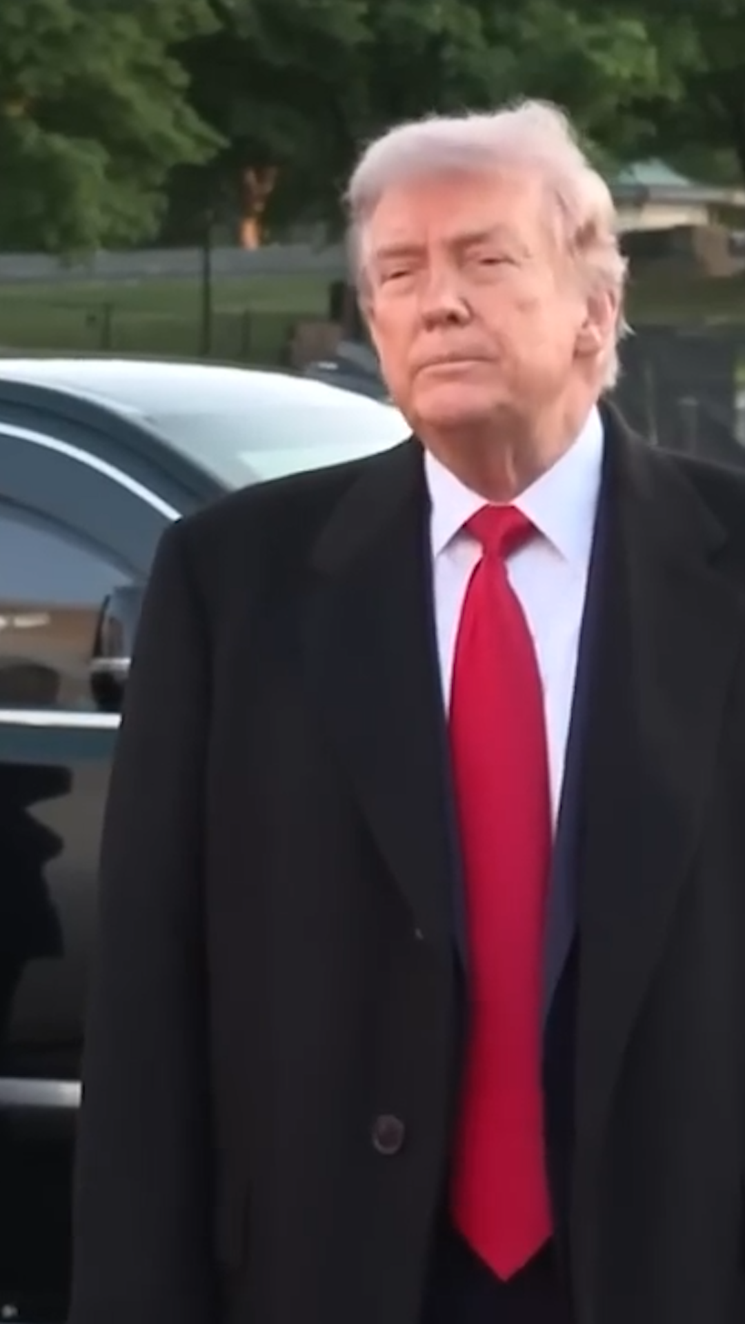 Trump snaps over gas price question