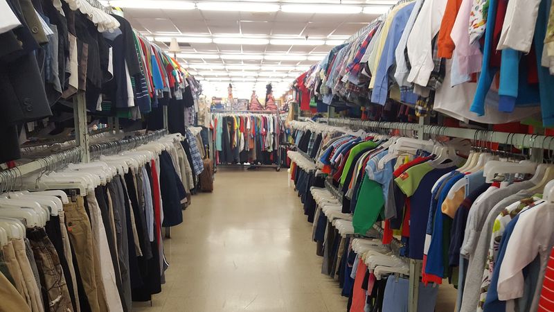 This massive second hand shop in Maryland turns $50 into a loaded cart