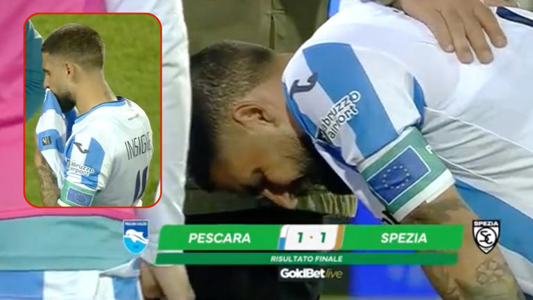 Insigne non basta, è in lacrime: Pescara retrocesso in Lega Pro, il ...