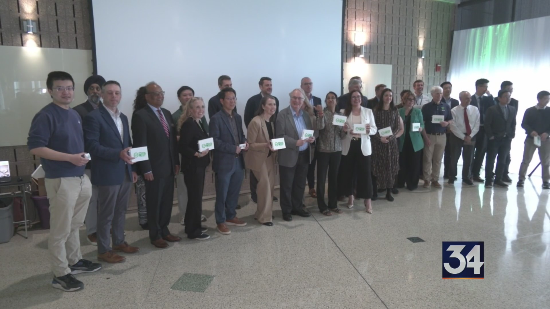 Binghamton University celebrates the Energy Storage Engine