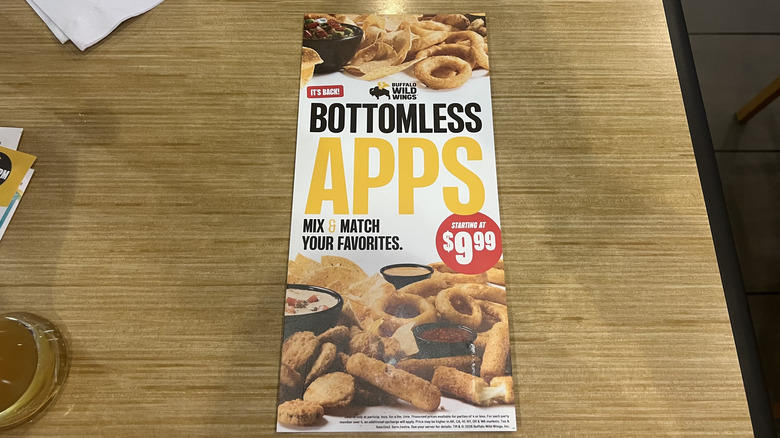 Review: Buffalo Wild Wings' $10 bottomless apps for 4 is clearly ...