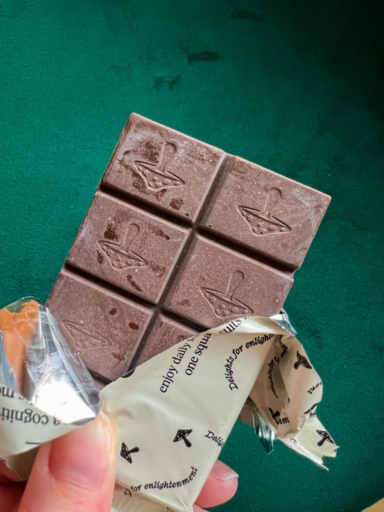I ate mushroom chocolate every day for a week—here’s what happened