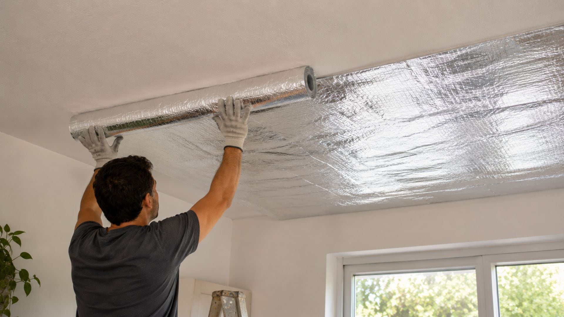 Poner papel aluminio en el techo de la casa: para qué sirve y por qué ...