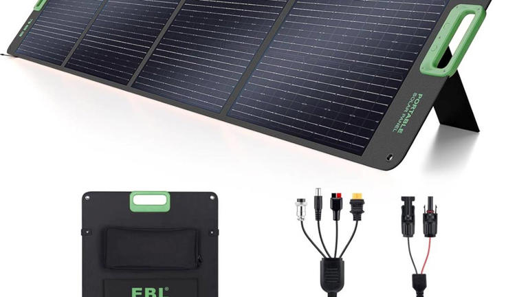 Amazon's $123 foldable solar panel is nearly 50% off and works perfectly