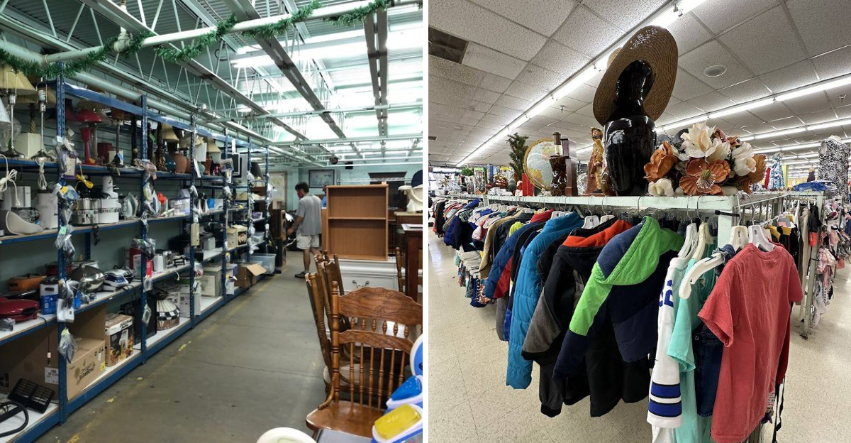 This massive second hand shop in Maryland turns $50 into a loaded cart