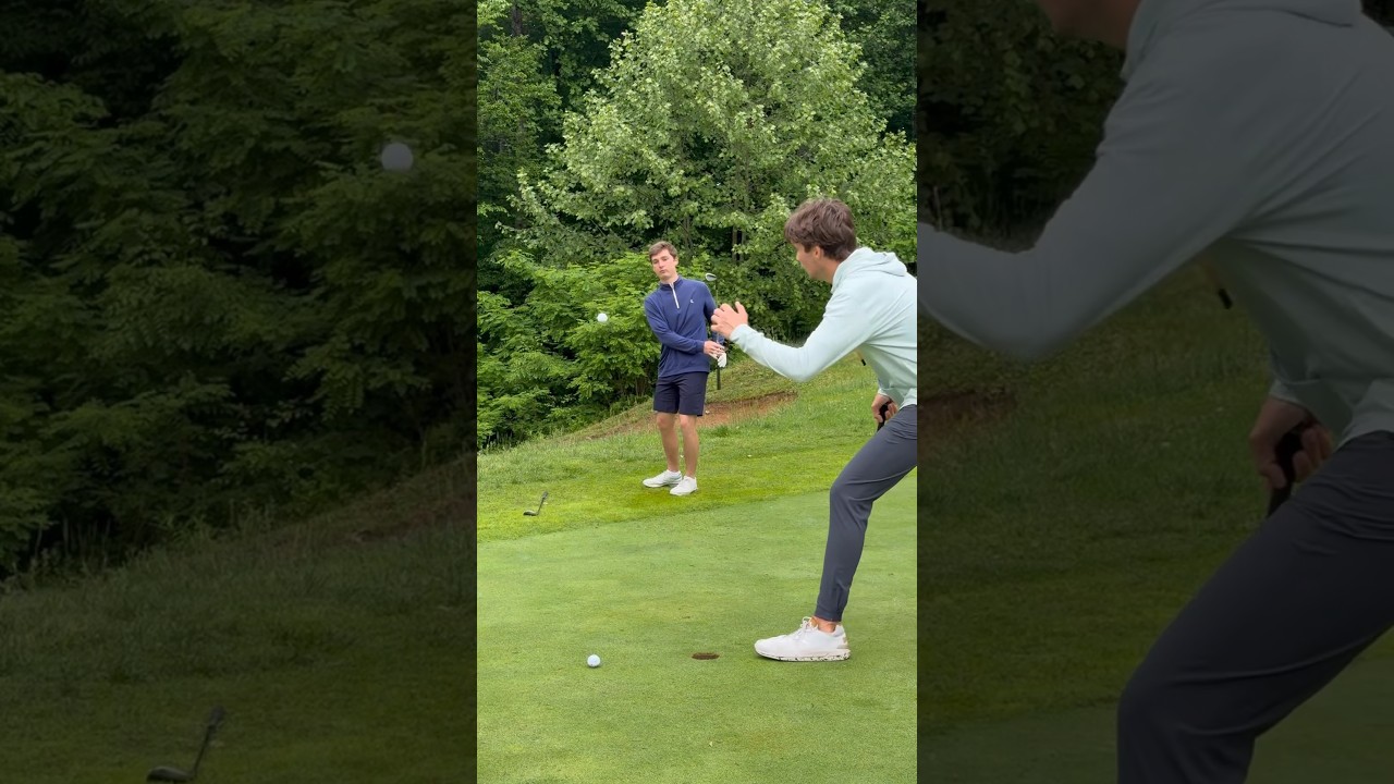 1st dunk wins! #golf #shorts