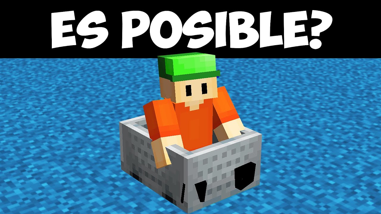 Atrapé a este jugador no tan humilde en una prisión de Bedrock 😎👍