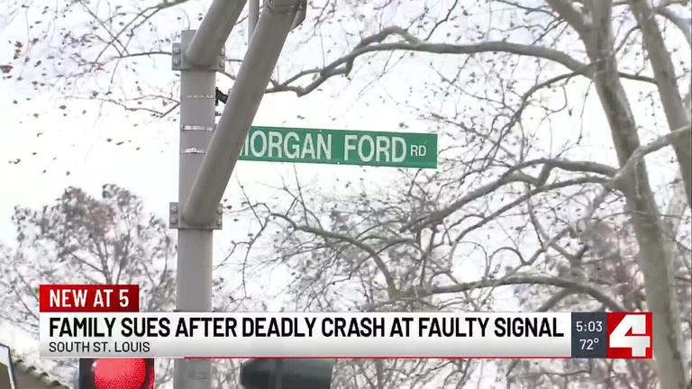Family sues city after man killed in crash at intersection with wrong ...