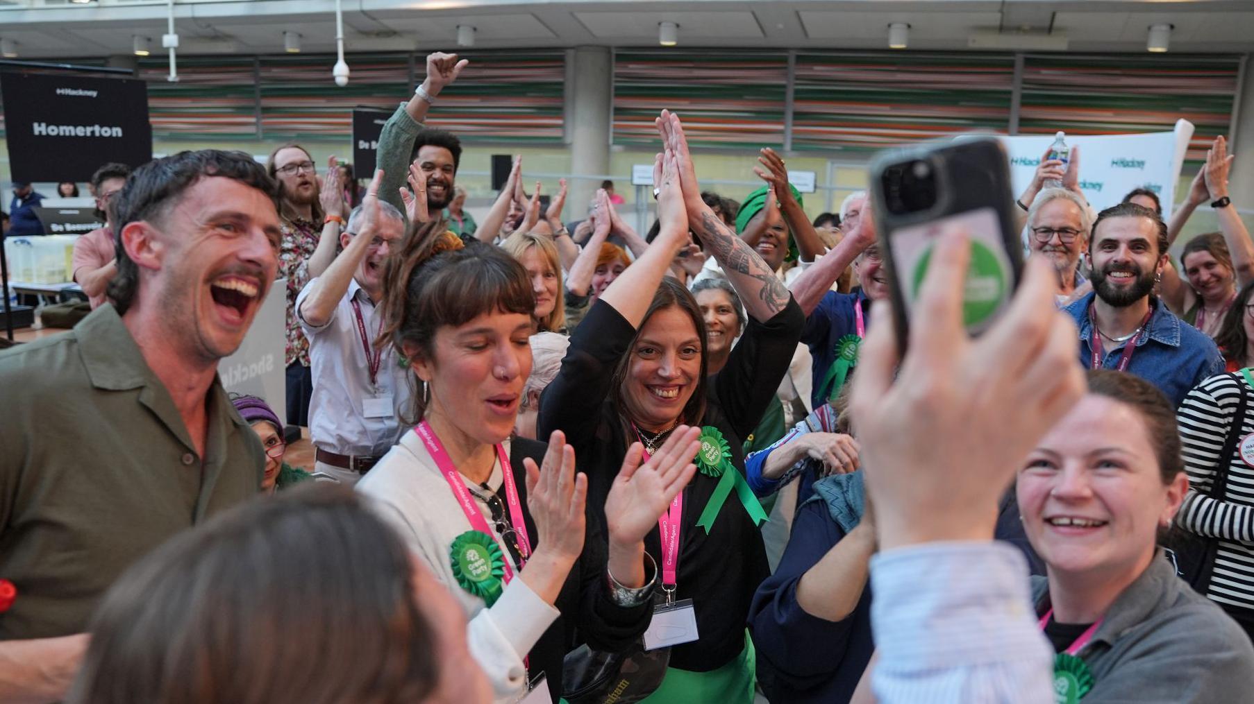 Labour vote sinks in London as Greens make gains
