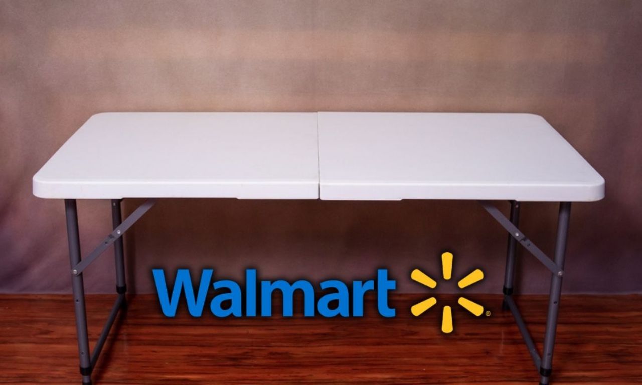Walmart casi regala mesa plegable de plástico: mayor estabilidad y ...