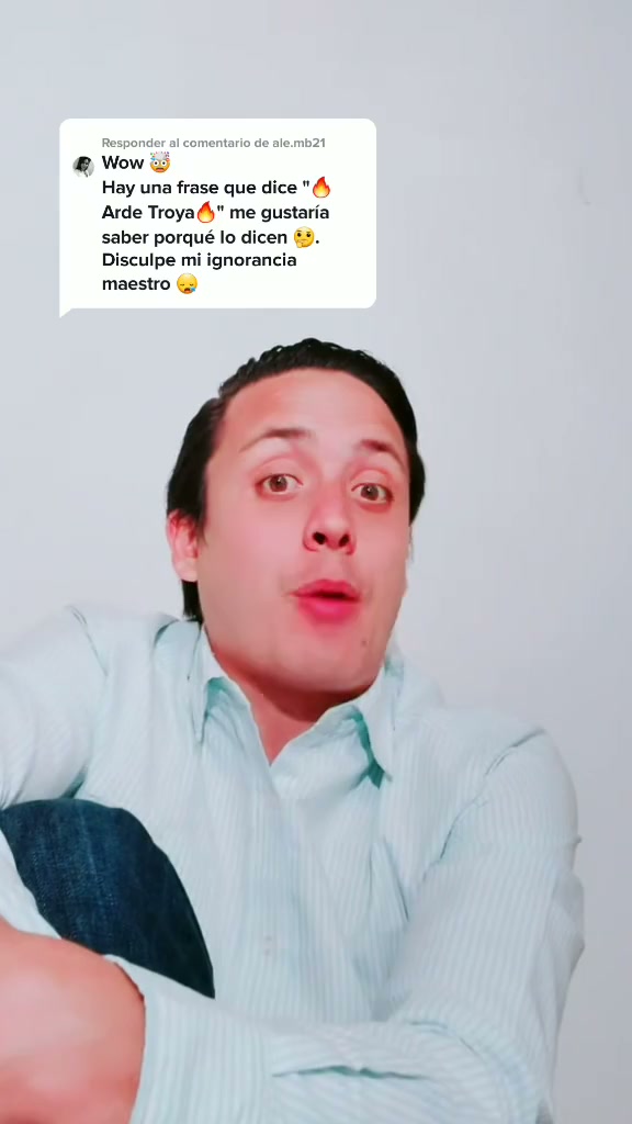 Responder a @ale.mb21 | ¡Arde Troya! #historia #español