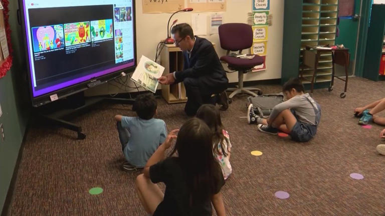 KRQE joins with Painted Sky Elementary School to encourage kids to read