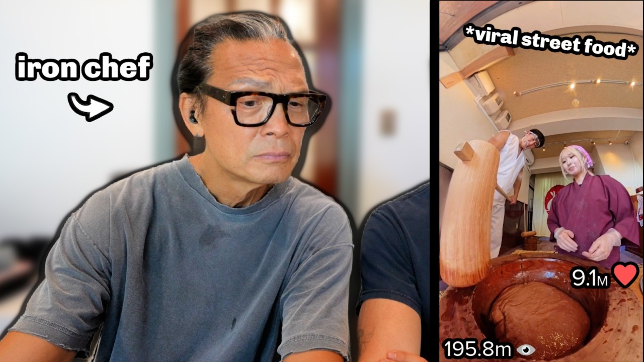 Iron chef dad judges viral street food